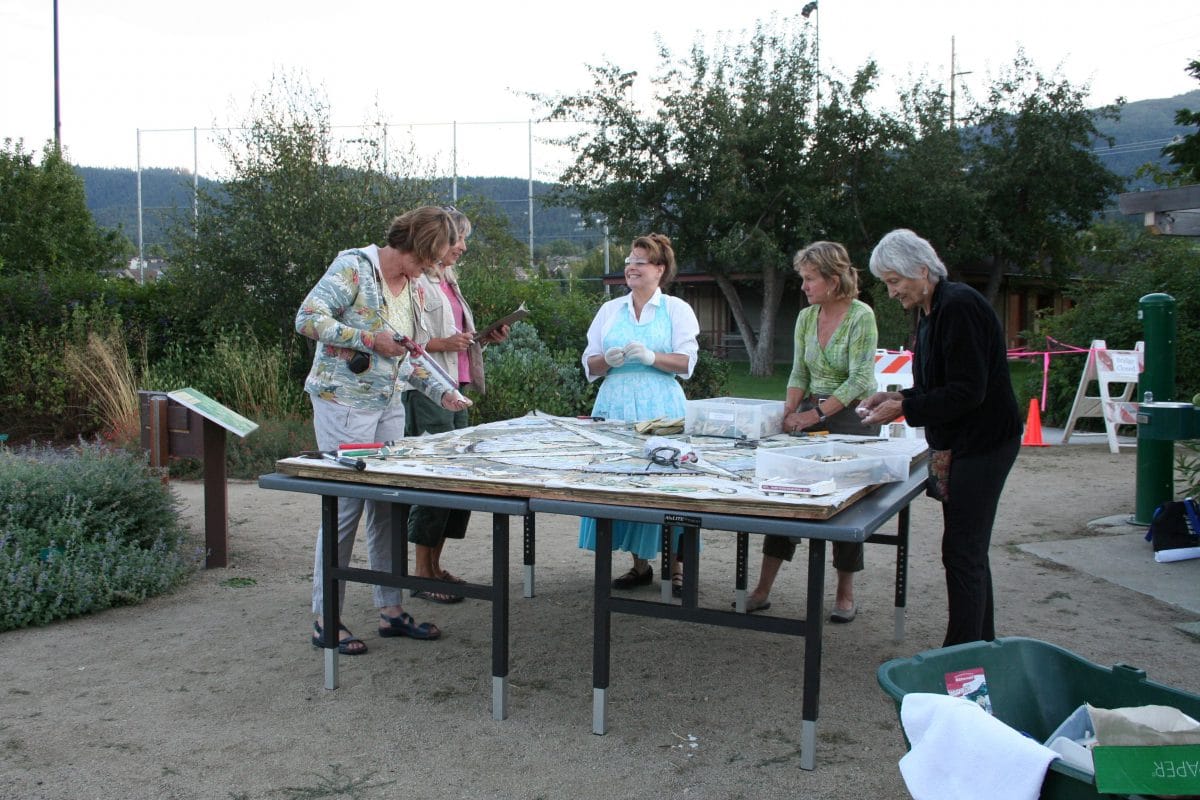 Compass Rose: Mosaic art at North Mountain Park - Walk Ashland