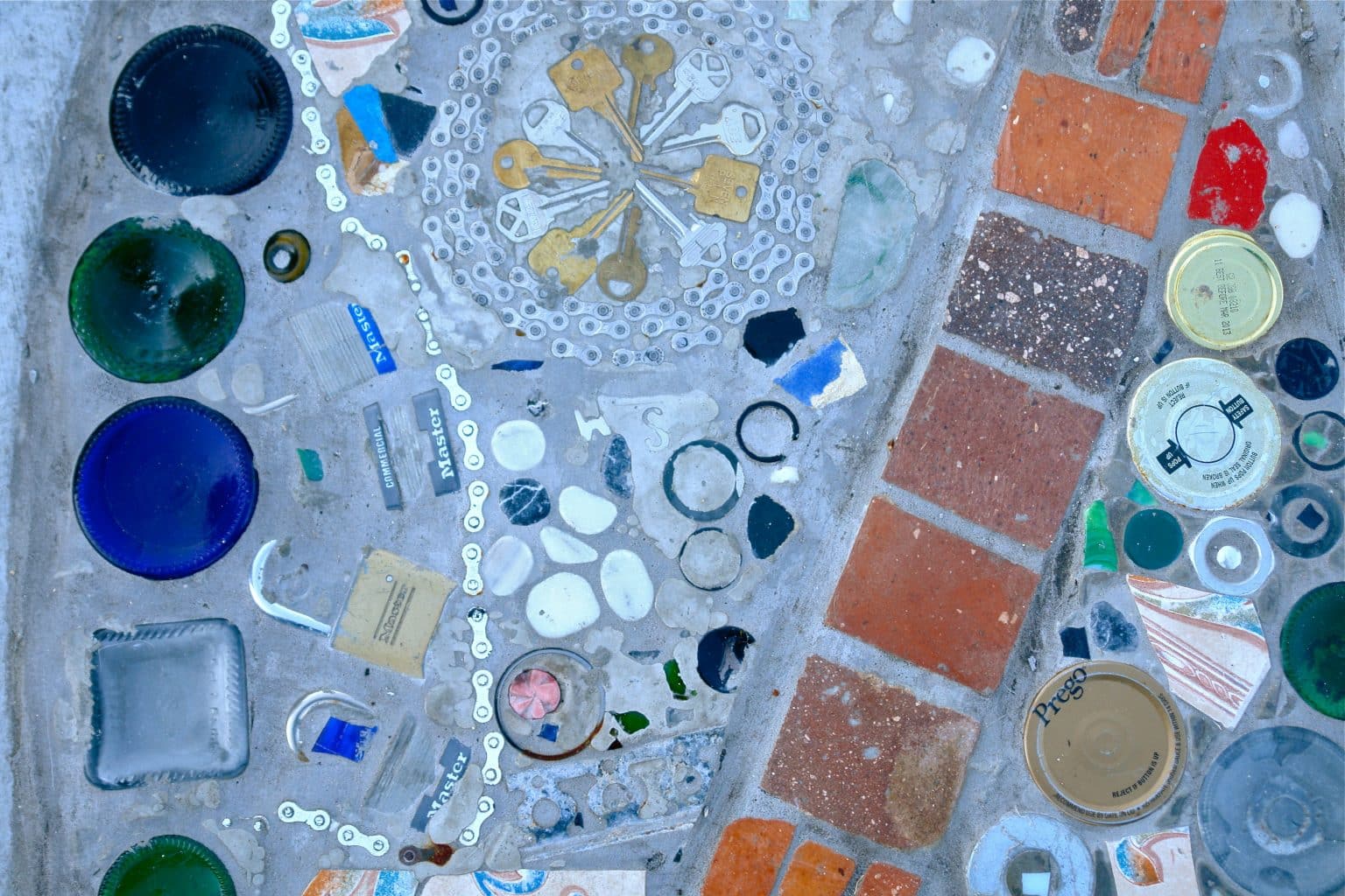 Compass Rose: Mosaic art at North Mountain Park - Walk Ashland