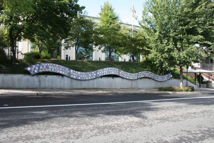 "Peace Wall" public art: (Part 2) 2010 Peace Wall - Walk Ashland