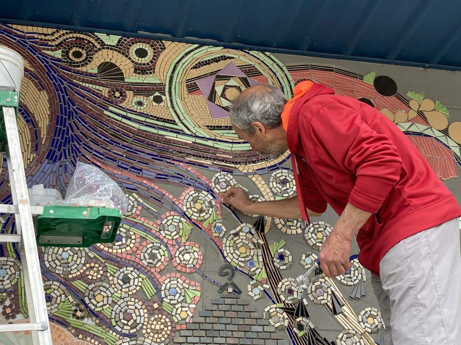 A Mosaic Art Building - Walk Ashland
