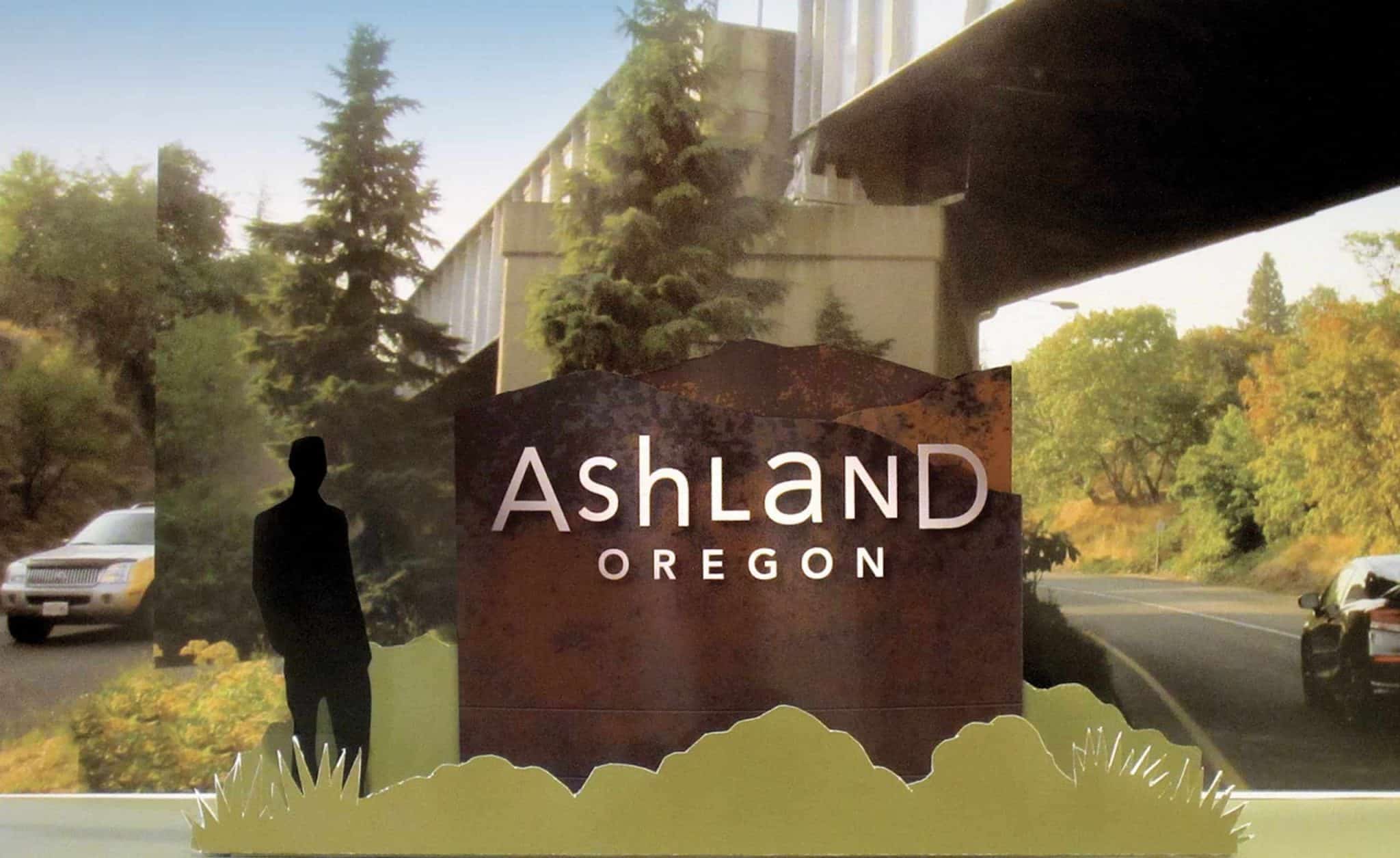 The Ashland Entry Signs are public art - Walk Ashland